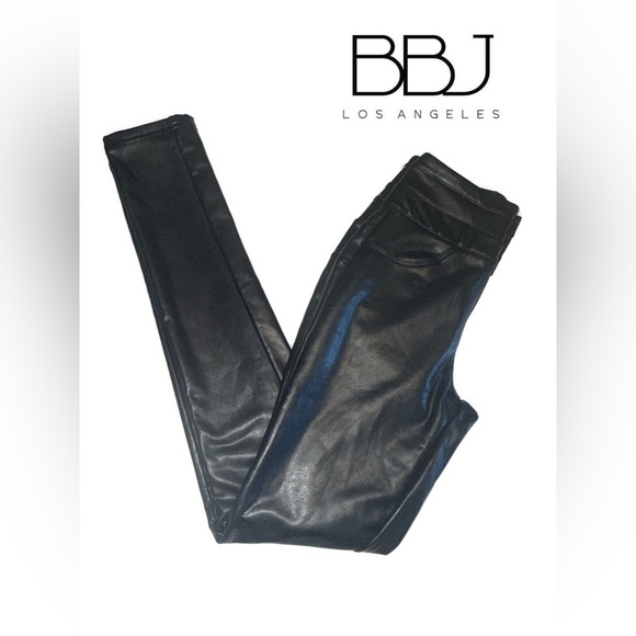 BBJ Los Angeles | Pants & Jumpsuits | Bbj Boom Boom Jean Black Faux ...